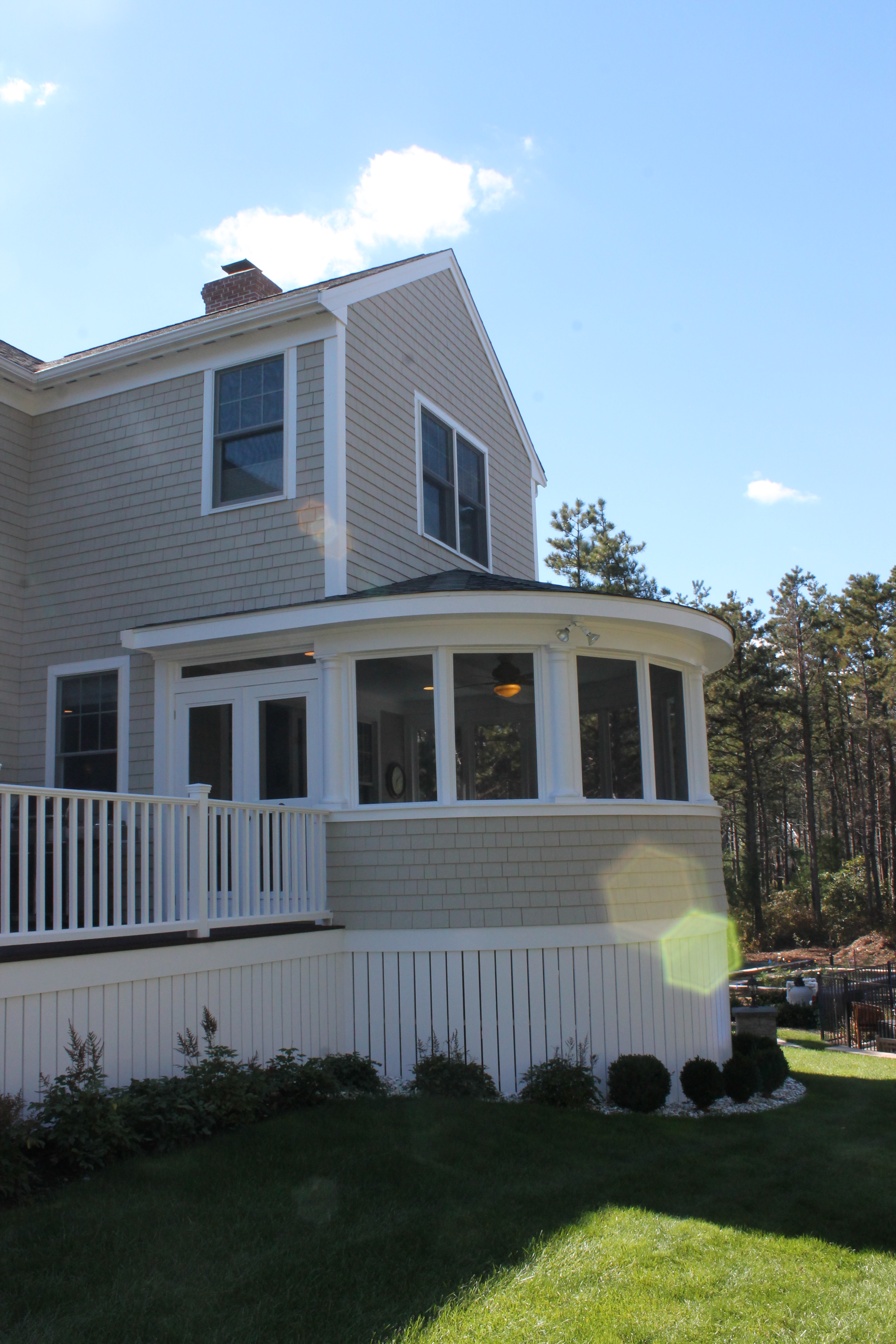 Round Sunroom - CFH Builders